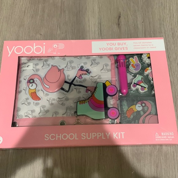 Yoobi | Toys | Yoobi Pink Flamingo School Supply Kit | Poshmark